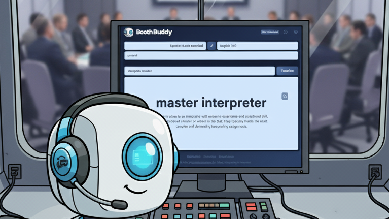 Booth Buddy App: Professional Interpreter Software & Glossary ...